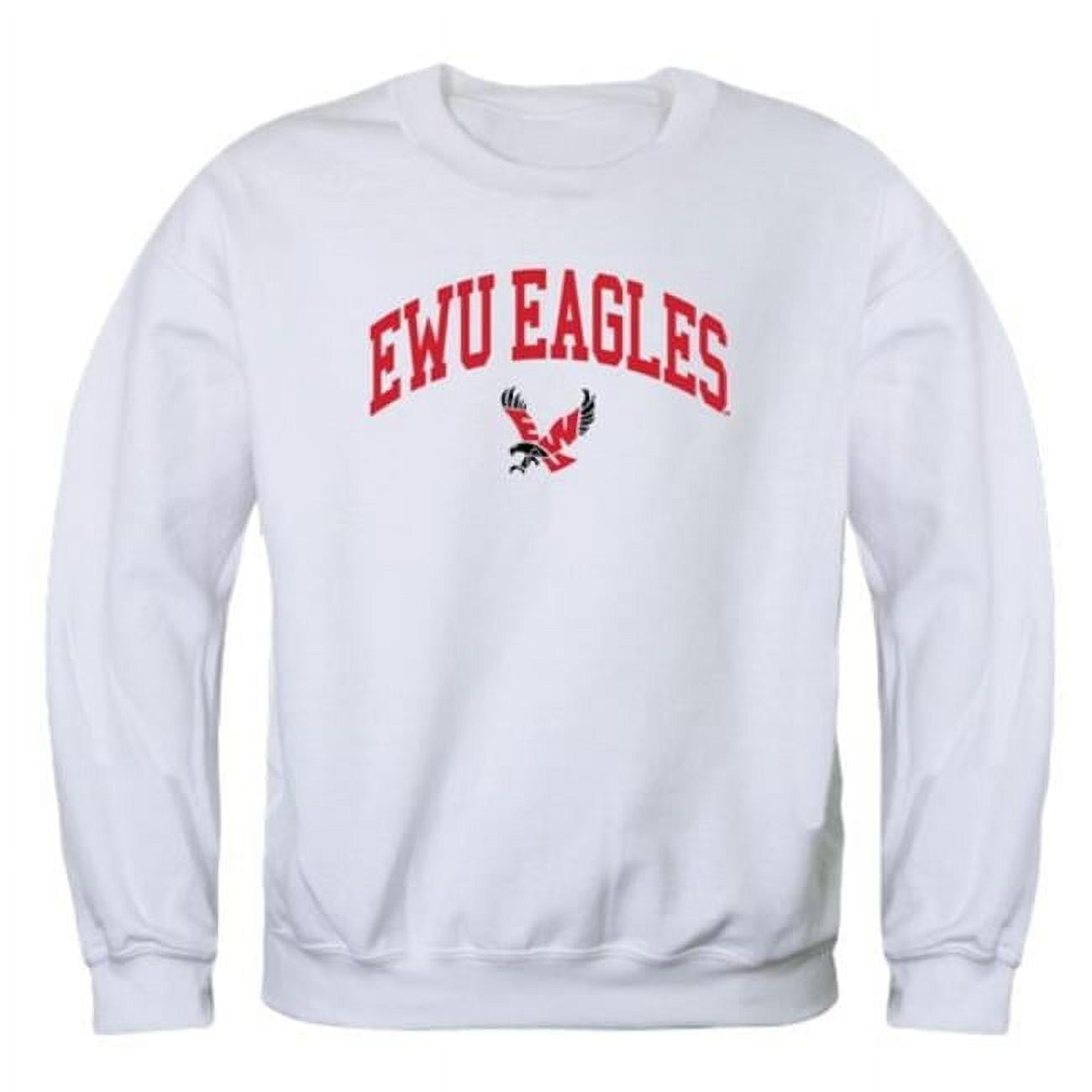 Eastern Washington University Eagles Campus Crewneck Sweatshirt, White ...