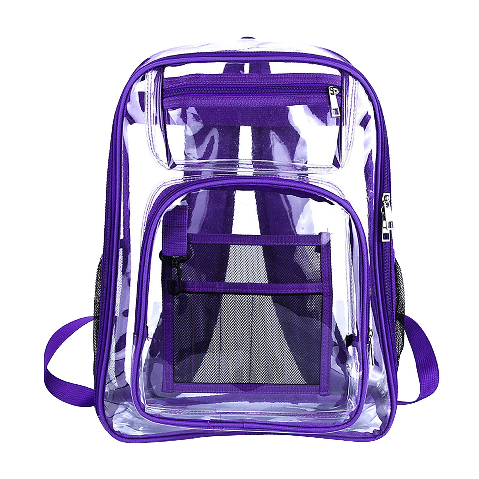 Eastkeyea Pvc Transparent Backpack See Through Plastic Backpacks for ...