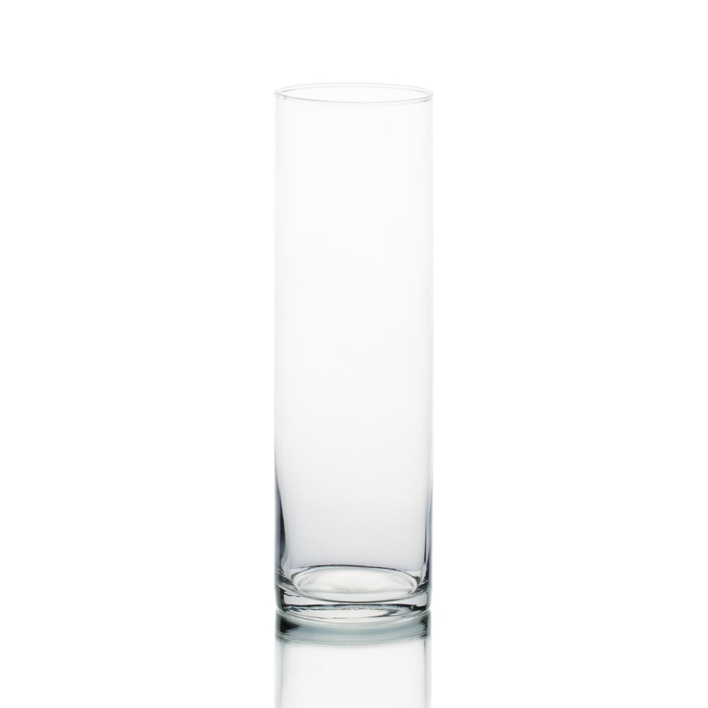 Eastland Tall Cylinder Vase 4" x 13" Set of 6 - Walmart.com