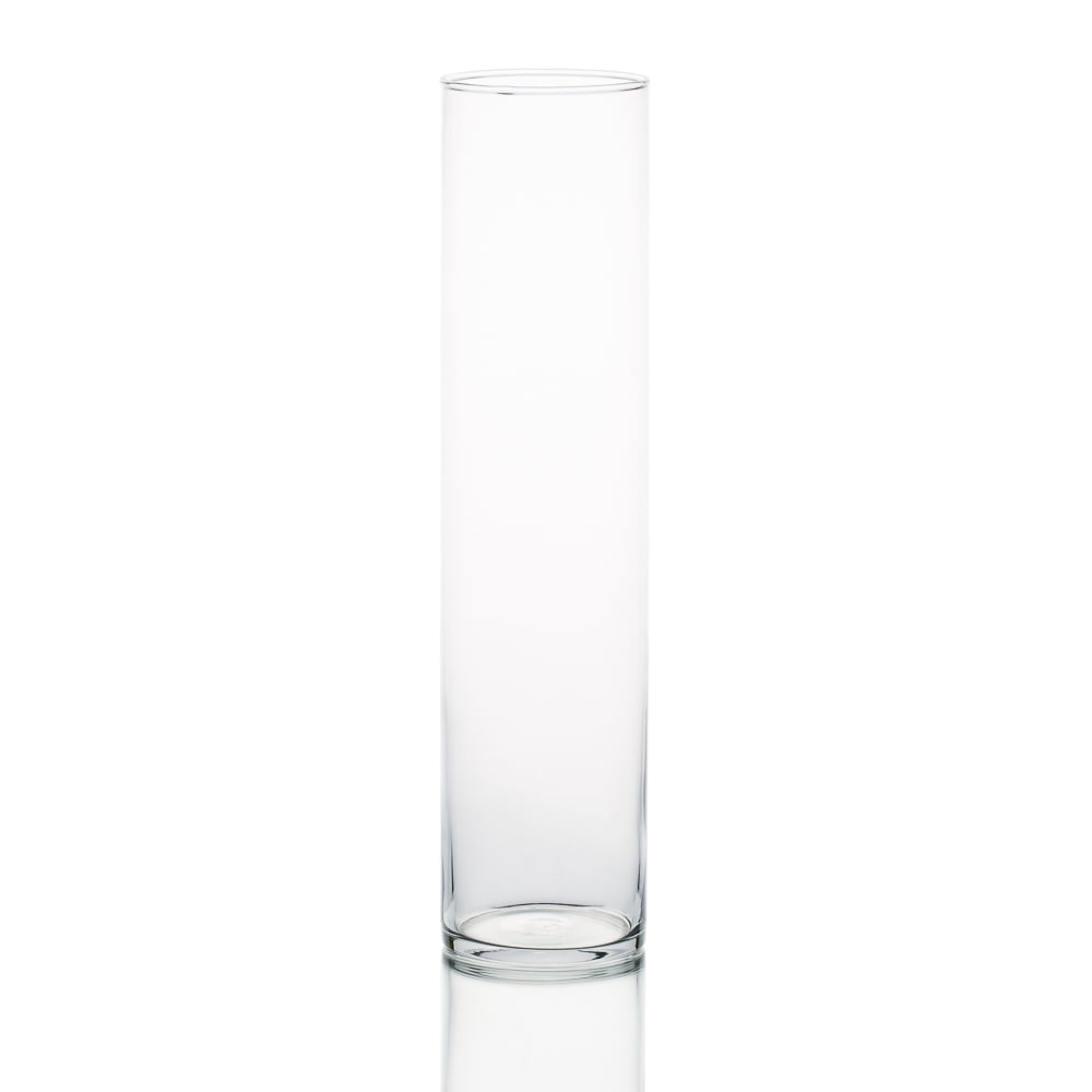 "Eastland Large Glass Single Tall Cylinder Vase 4"" x 17" - Walmart.com
