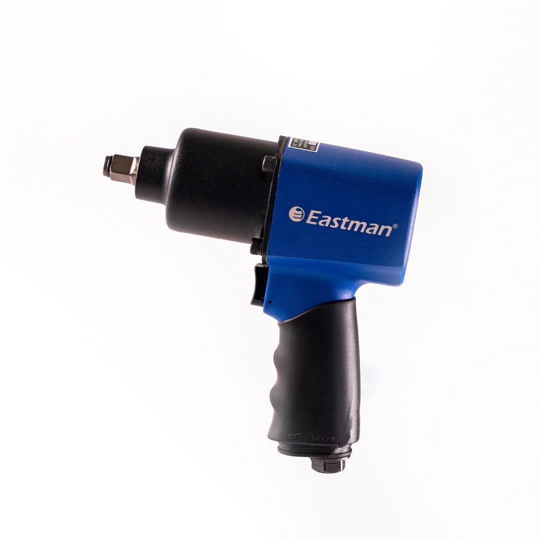 Eastman 220V Air Corded Impact Wrench with 350W Power 9000 RPM no load ...