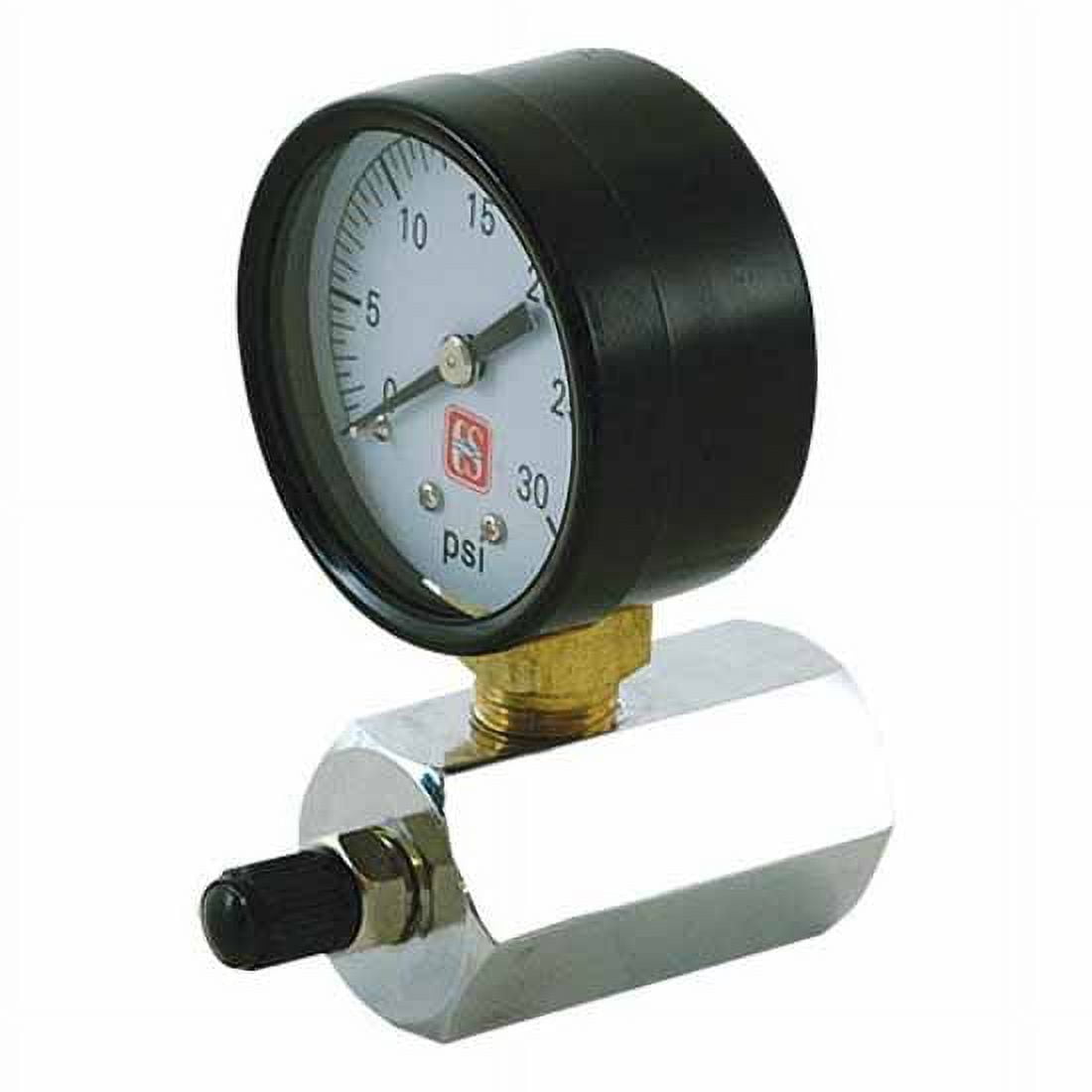 Eastman 45167 Gas Pressure Test Gauge with 2 inch Face, 30 PSI ...