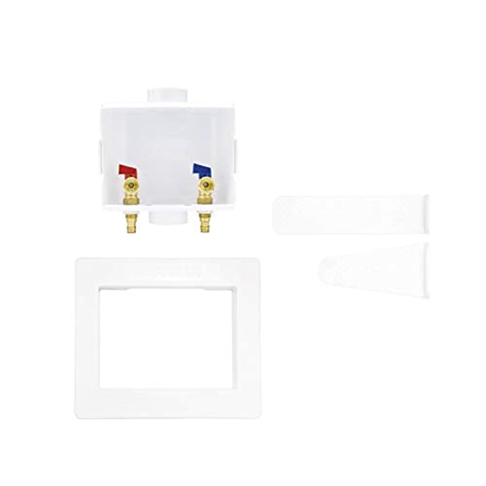 Eastman 60260 Center-Drain Washing Machine Outlet Box, 1/2 inch ...