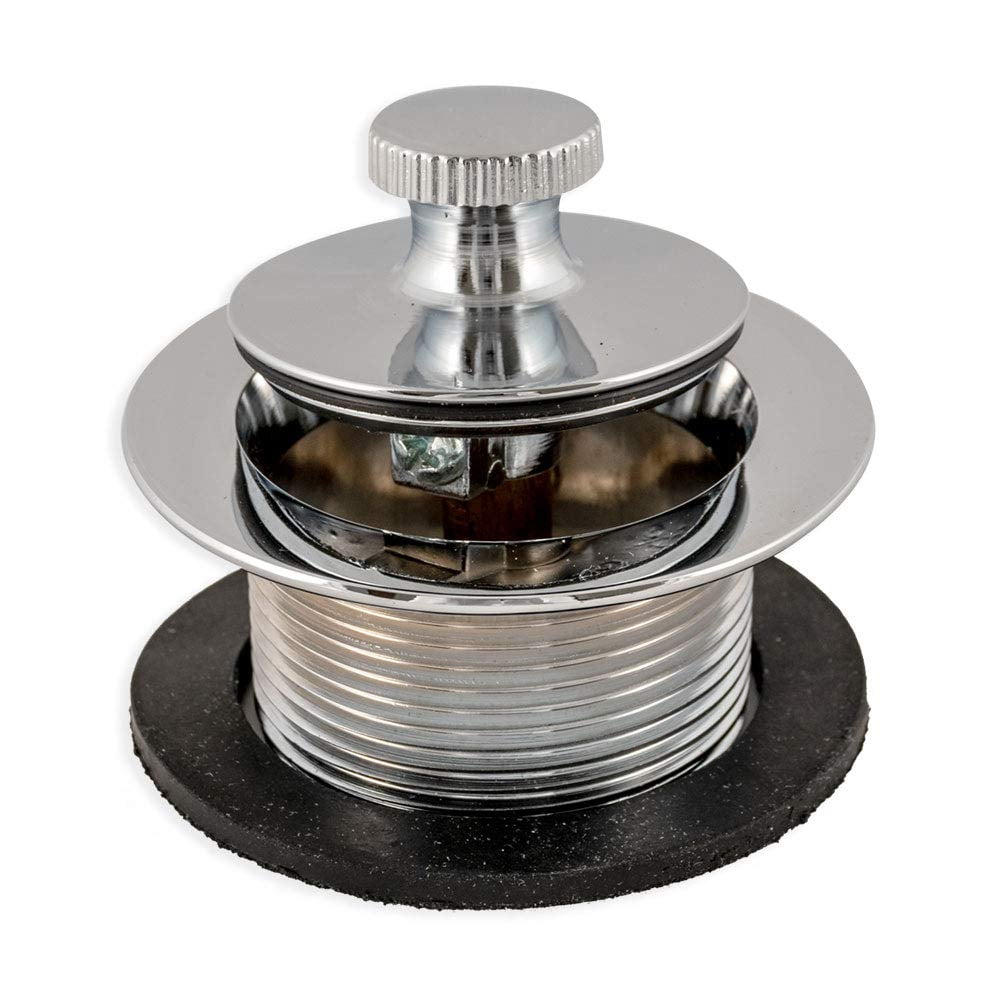 Eastman Lift-n-Turn Bathtub Drain Assembly Kit with Strainer and ...