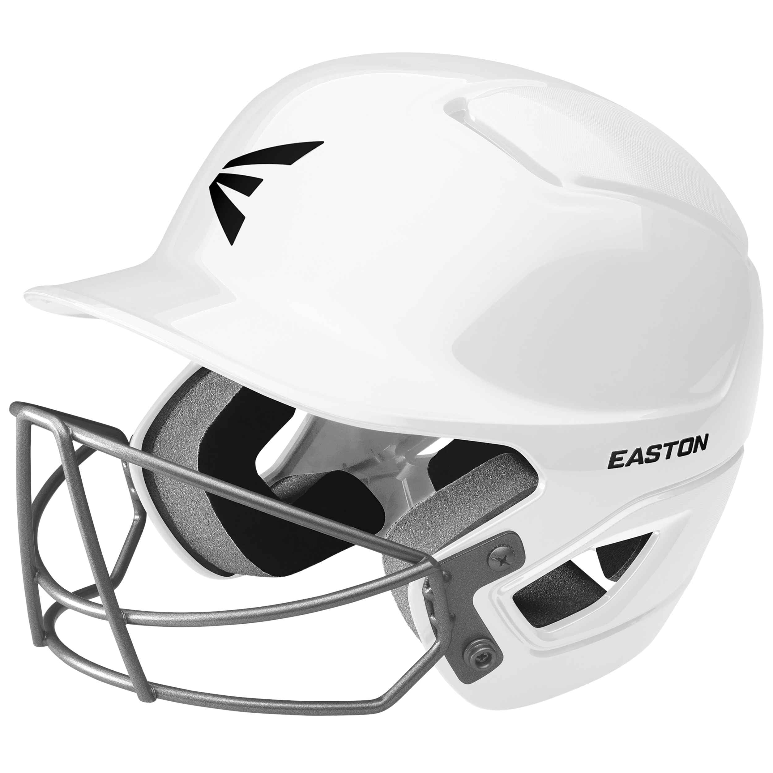 Easton Alpha Batting Helmet with Baseball/Softball Mask TB/S | White ...