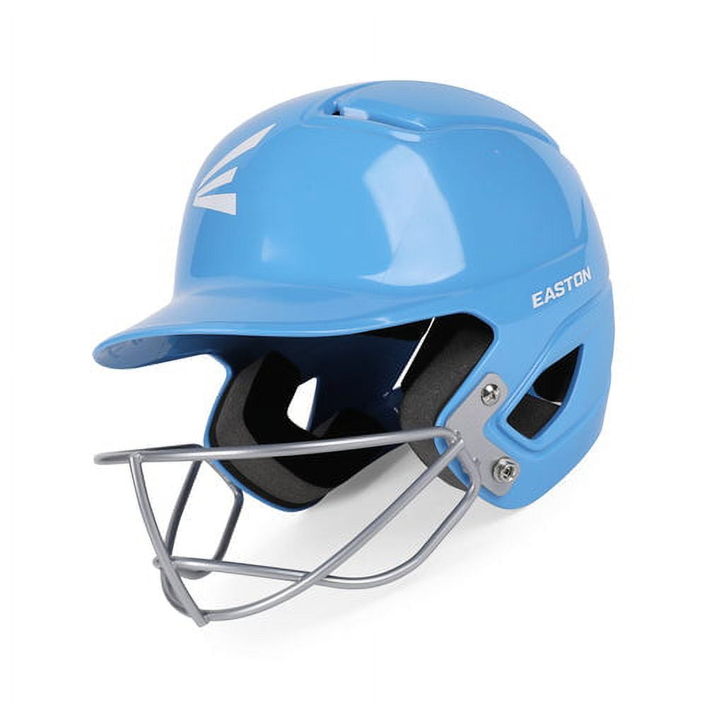 Easton Alpha Batting Helmet with Softball Mask, Tball/Small, Blue ...
