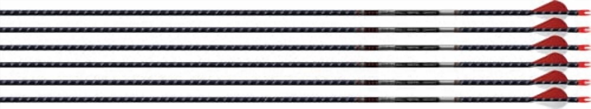 Easton 5mm Fmj Autumn Orange Arrows 400 2 In. Bully Vanes 6 Pk ...