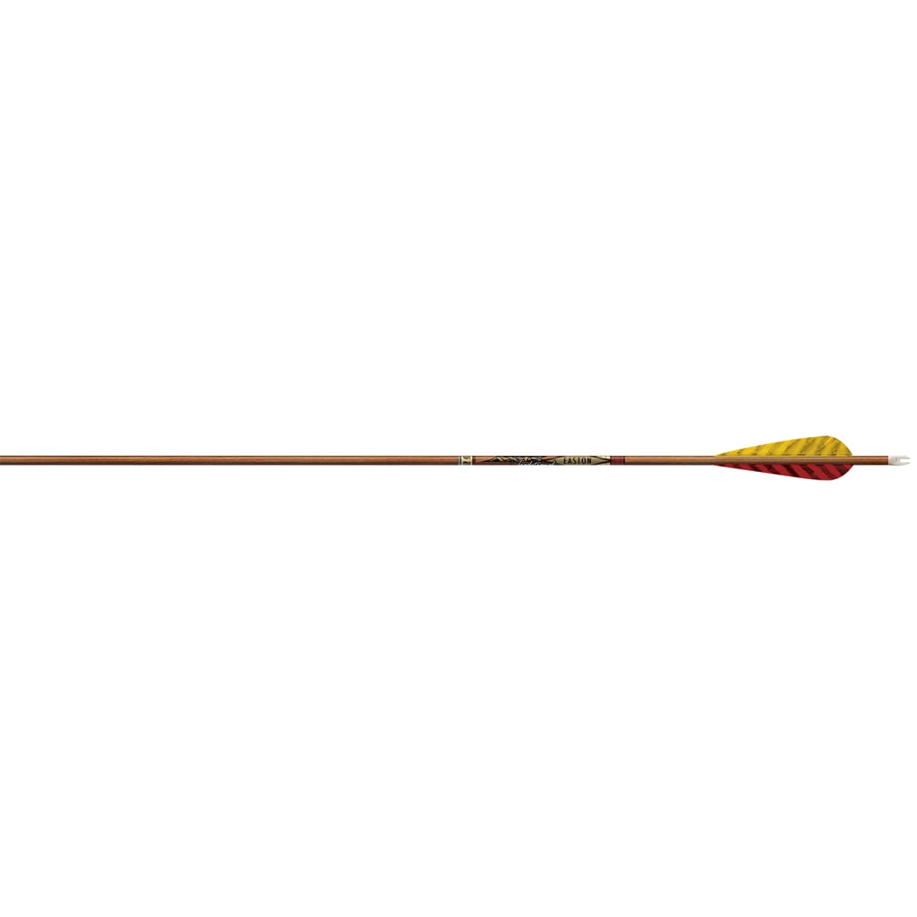 Easton Axis Traditional Arrows 500 4 Inch Feathers 6 Pack - Walmart.com