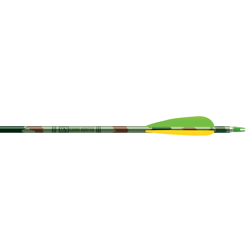 Easton Camo Hunter XX75 Arrows 2117 4 in. Vanes 6 pk. - Walmart.com