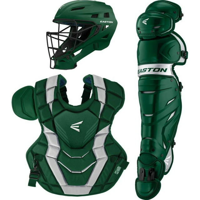 Easton Elite X Baseball Adult Catcher's Box Set | Green | ADULT ...