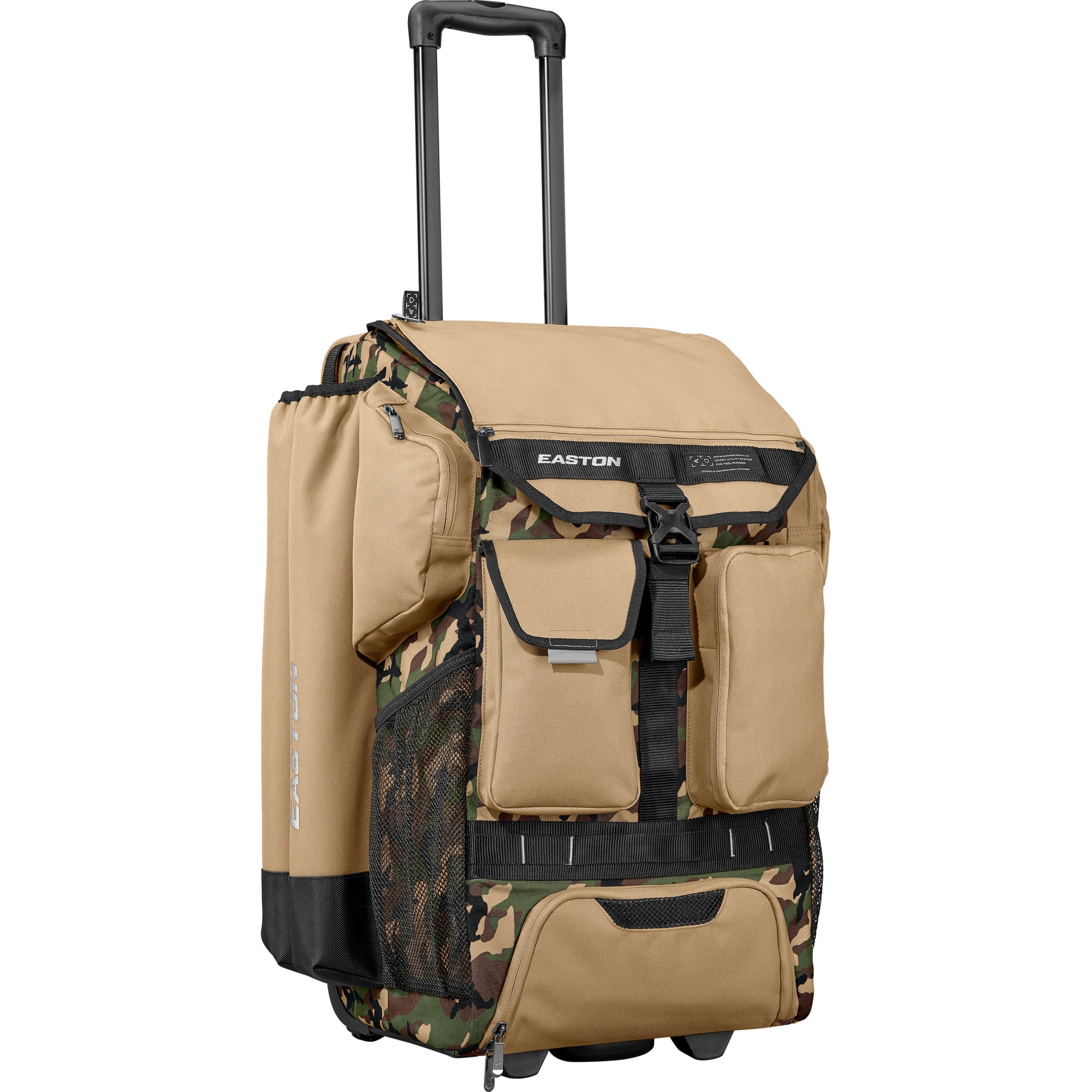 Easton Five Tool Phenom Wheeled Bag | Tan Army Camo - Walmart.com