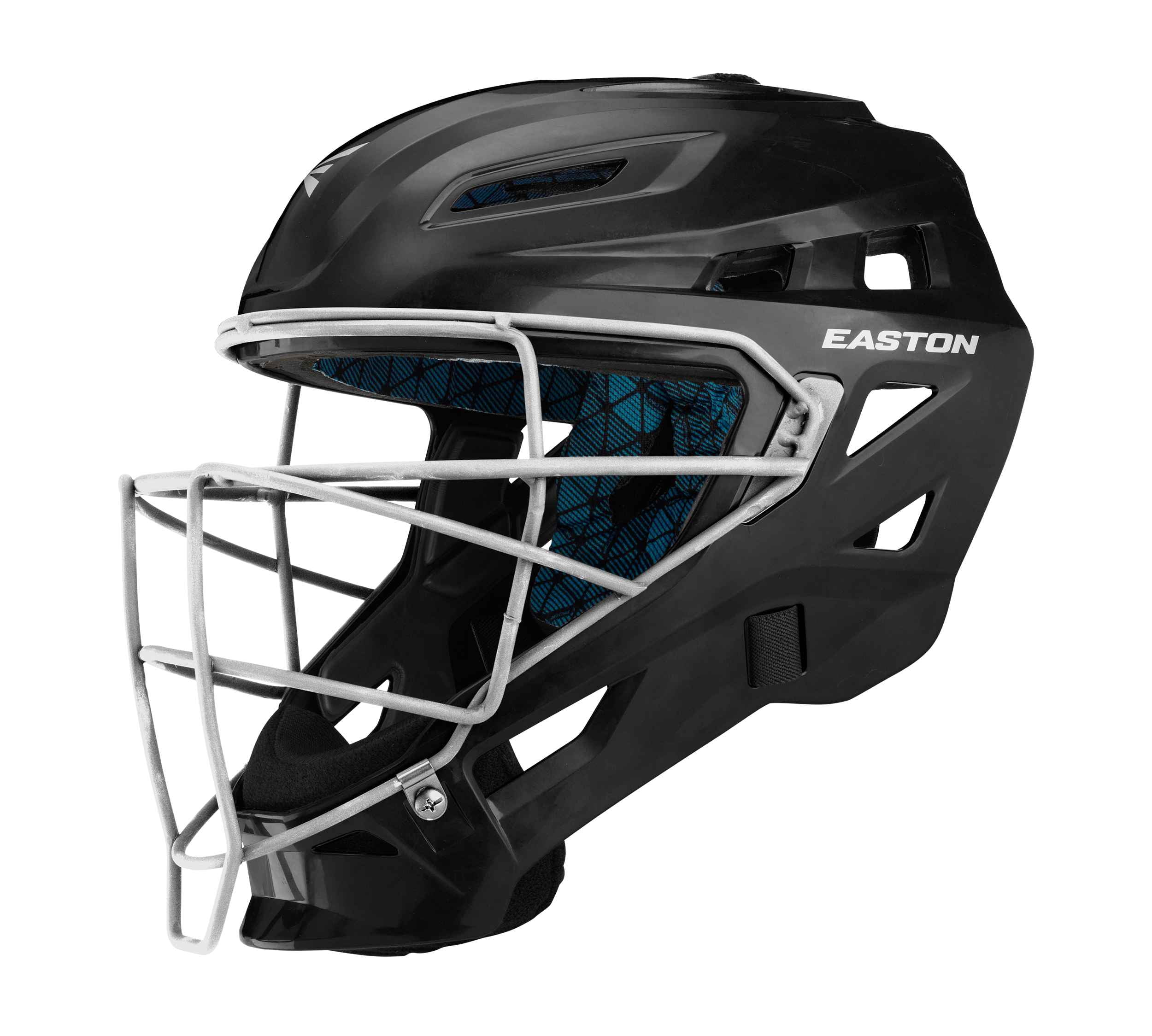 Easton Gametime Baseball Catcher's Helmet (L) | Black | Large - Walmart.com