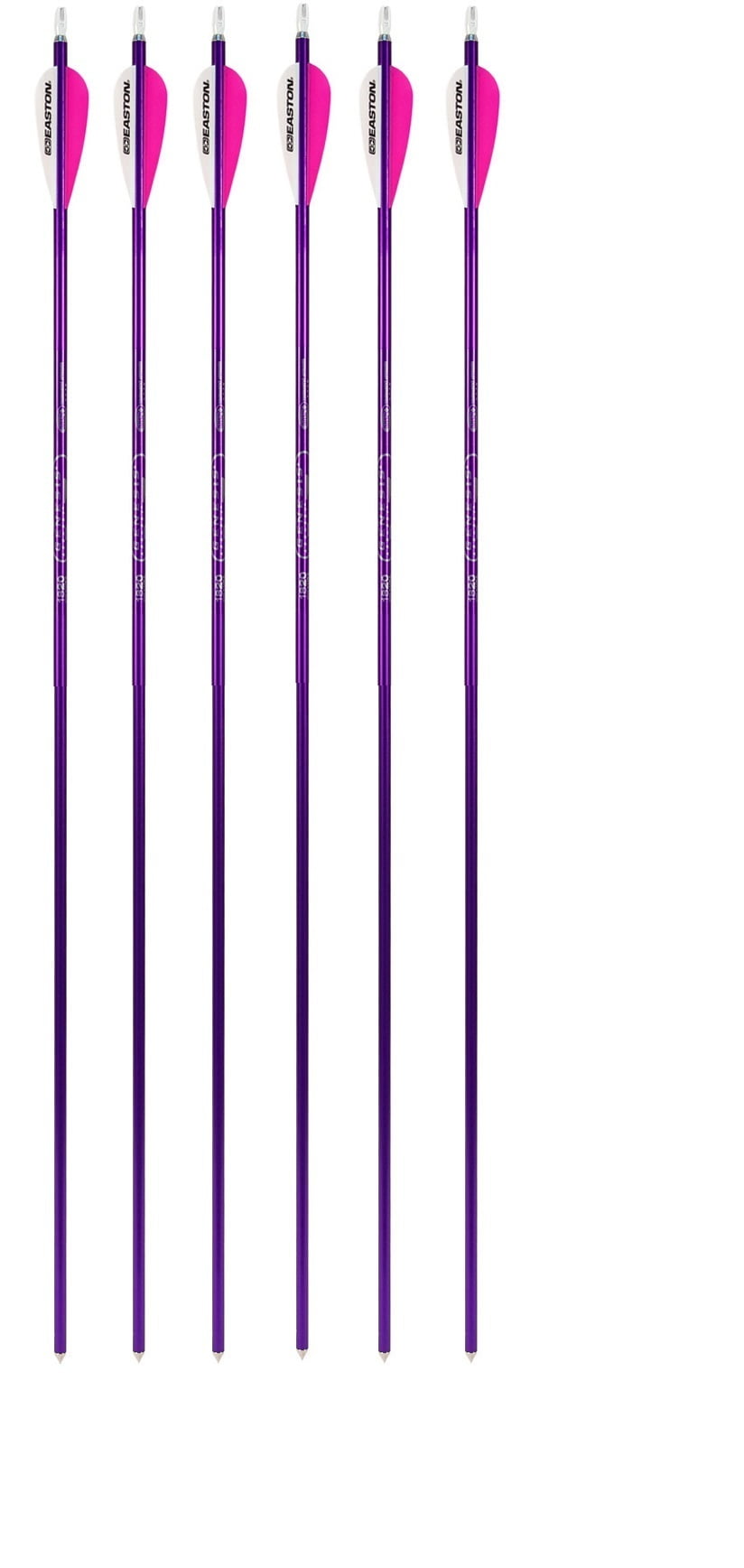 Easton Genesis Arrows Purple 1820 3 In. Vanes 6 Pk. - Walmart.com