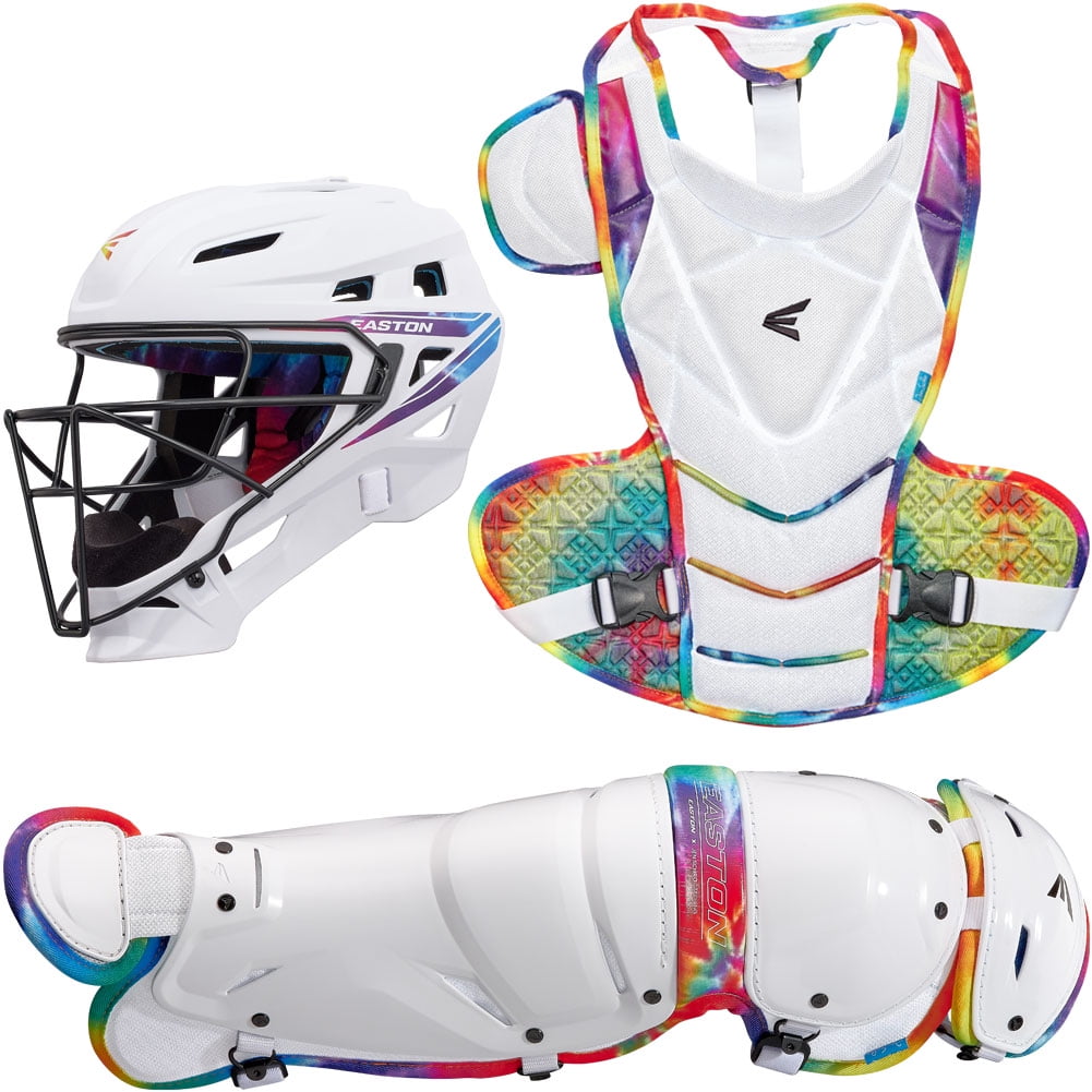 Easton Jen Schro Tvb Exclusive Tie Dye Softball Catchers Set (Large) Multi Large - Walmart.com