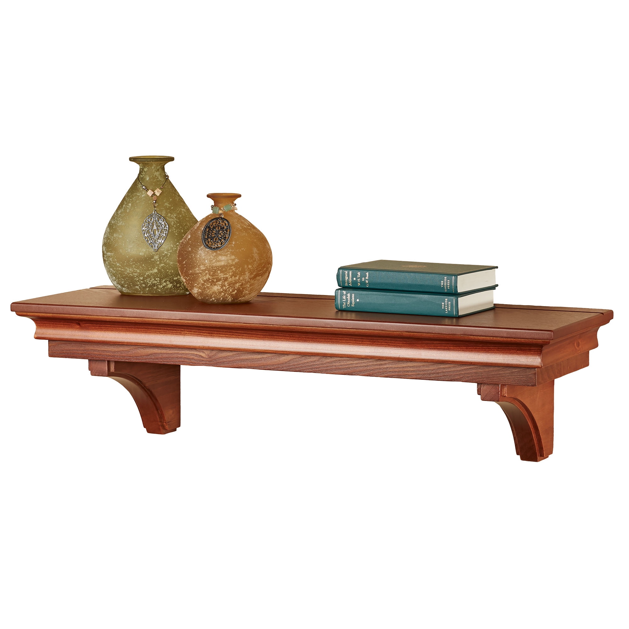 Easton Wooden Wall Display Shelf 30 Inches - Walmart.com