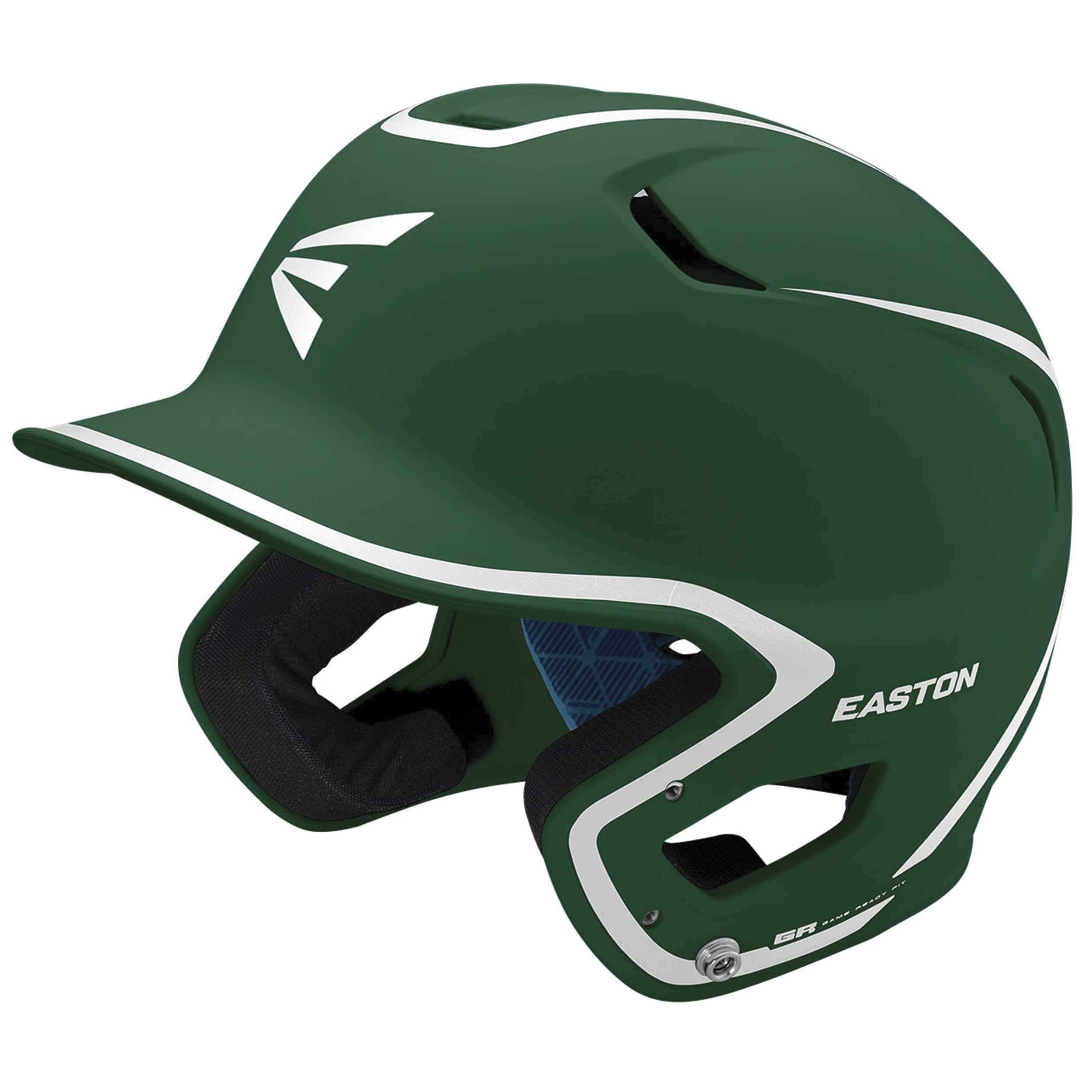 Easton Z5 2.0 Matte Two-Tone Batting Helmet - Junior | Green/White ...