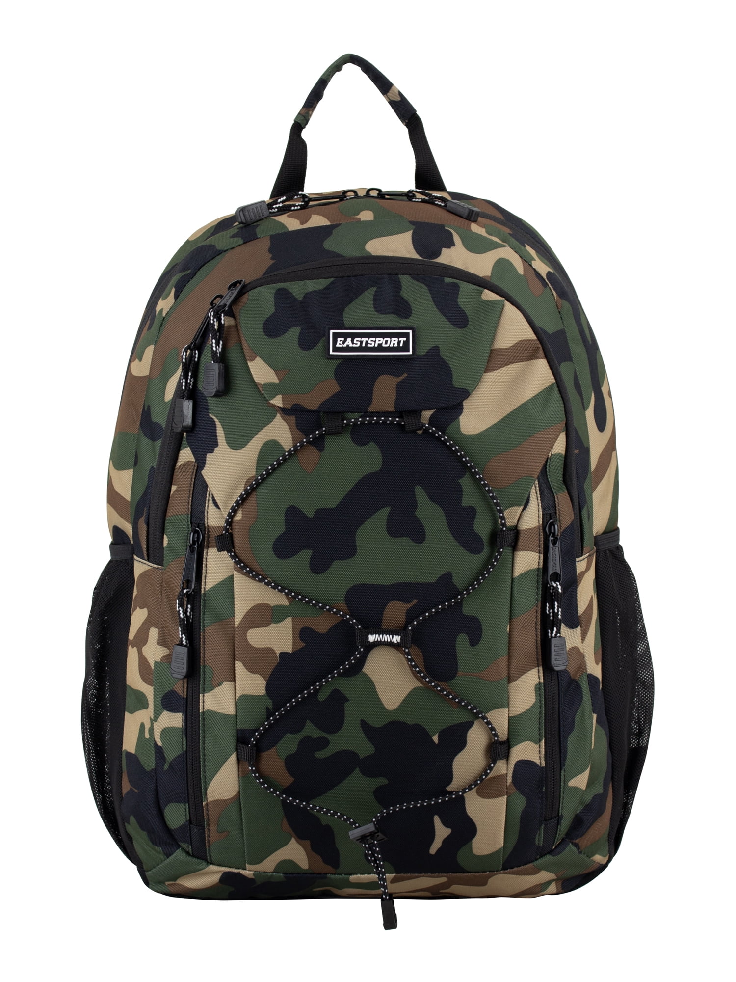 Eastsport Unisex Axis Sport 18.5" Bungee Backpack, Army Camo - Walmart.com