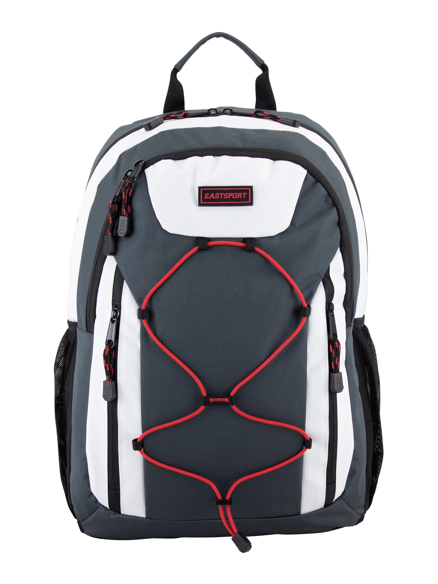 Eastsport Unisex Axis Sport 18.5" Bungee Backpack, Greystone - Walmart.com