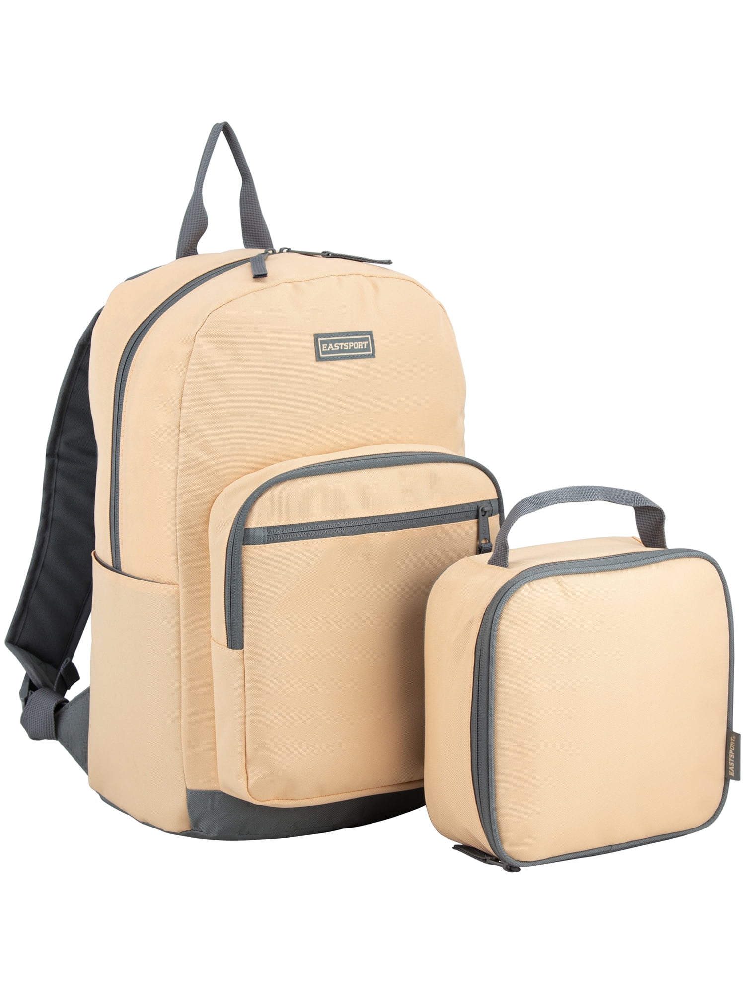 Eastsport Backpack w/ Lunch Combo, Apricot Ice - Walmart.com