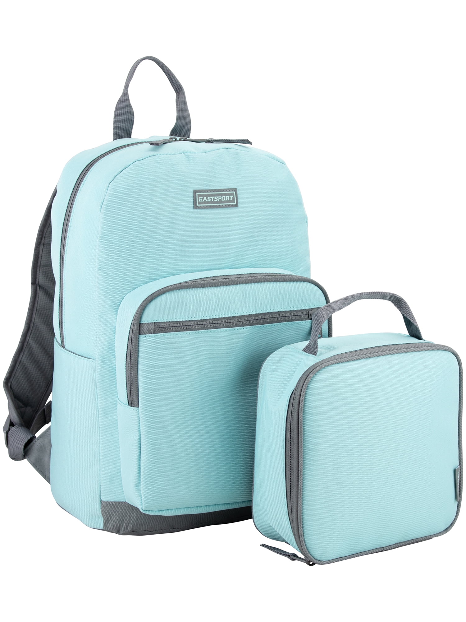 Eastsport Backpack w/ Lunch Combo, Aqua Sky - Walmart.com