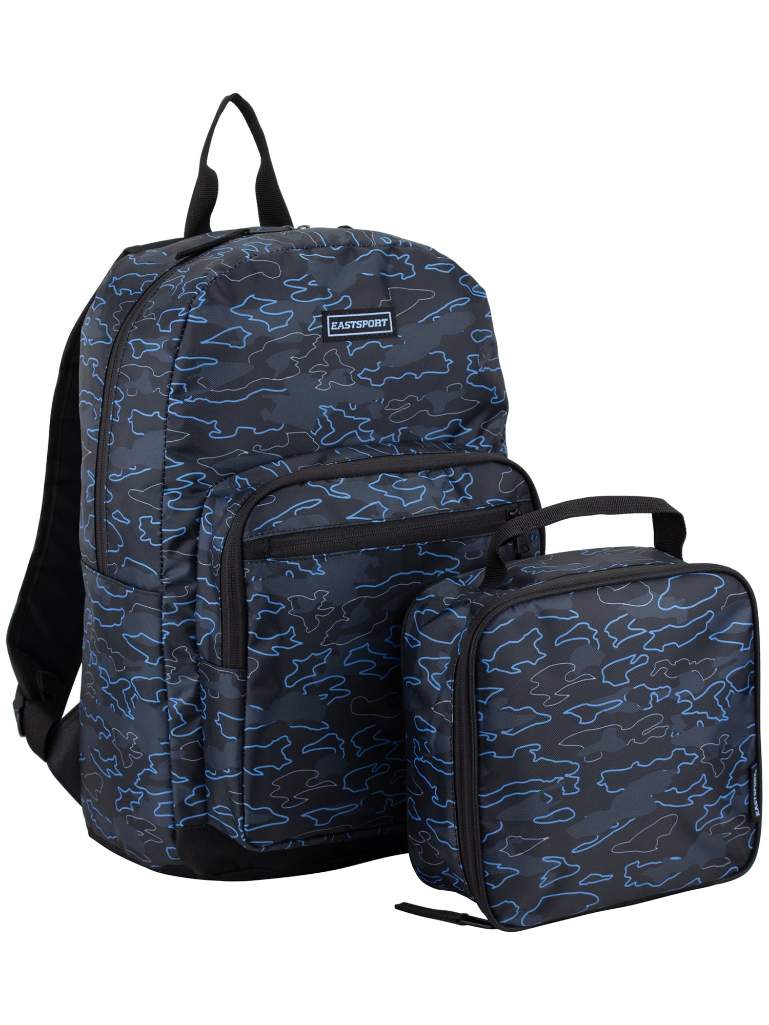 Eastsport Backpack w/ Lunch Combo, Outline Camo - Walmart.com