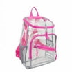 Eastsport Unisex Transparent Durable Backpack Pink Marble Dots for ...