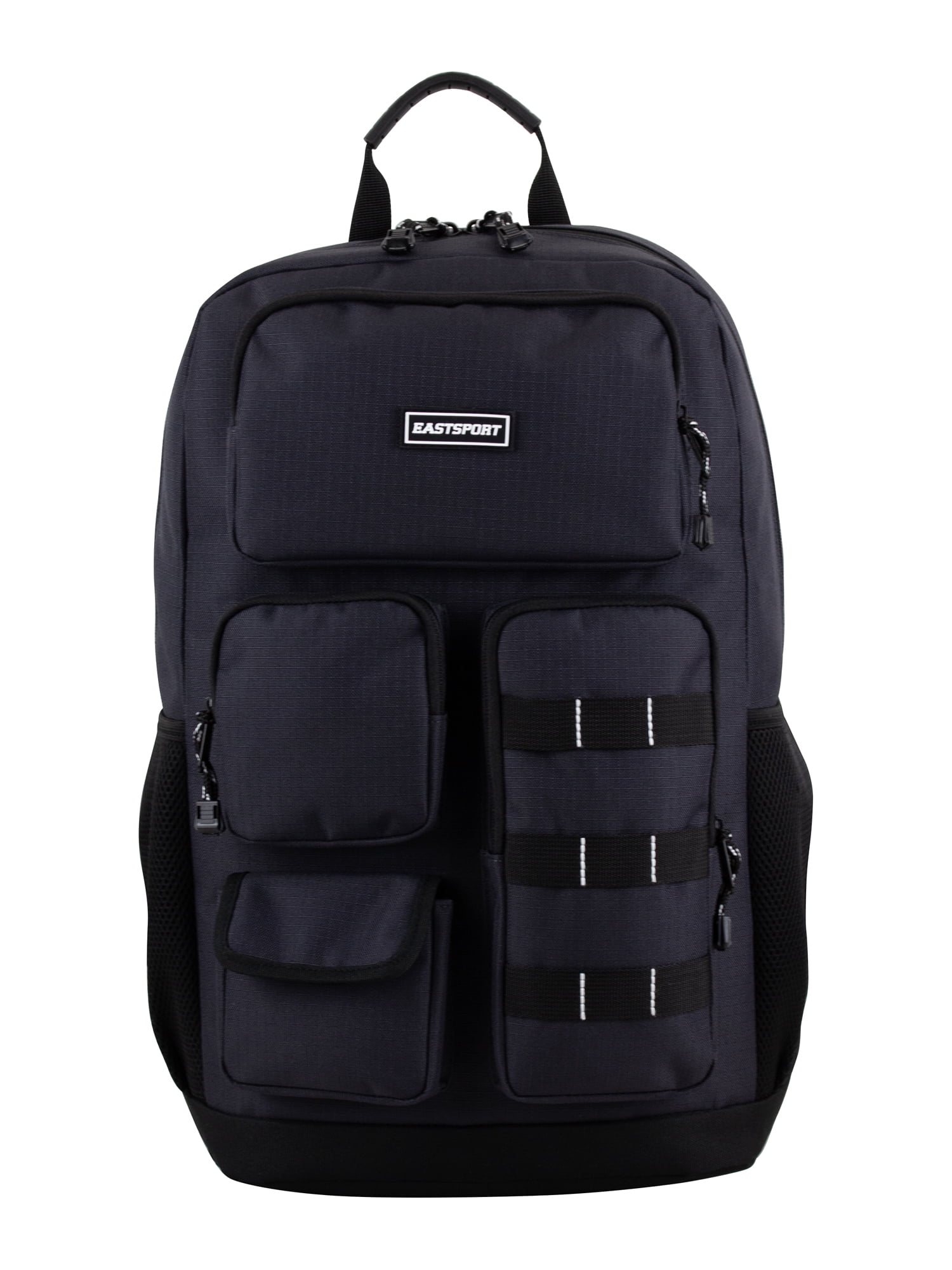 Eastsport Unisex Gramercy Backpack, Black/Nine Iron - Walmart.com