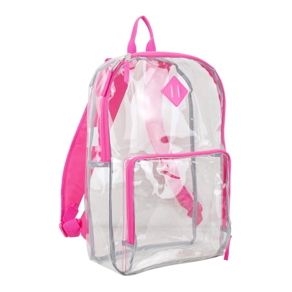 Pink Clear Backpack