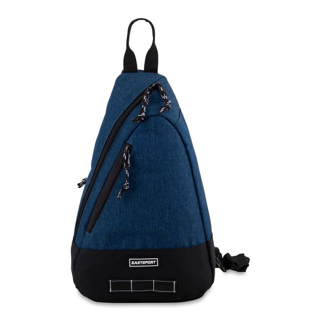 Eastsport Range Ergo Sling Backpack, Teal Heather - Walmart.com