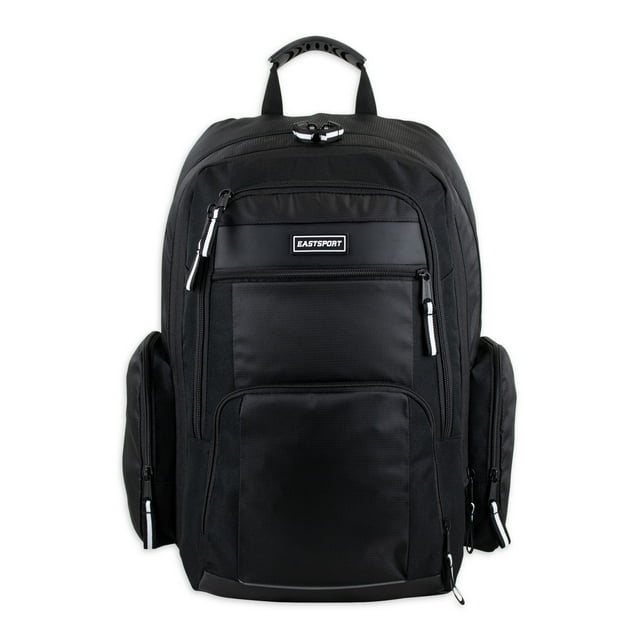 Eastsport Recycled Expandable Raptor Backpack, Black - Walmart.com