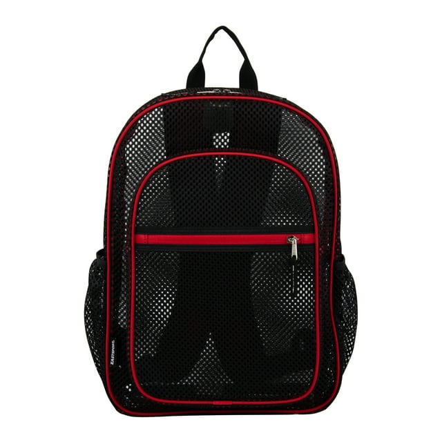 Eastsport Spark Mesh Backpack, Black/Red - Walmart.com