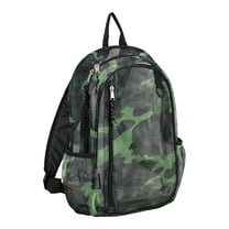 Eastsport Mesh Backpack 12 x 5 1/2 x 17 1/2 Black 113960BJBLK - Walmart.com