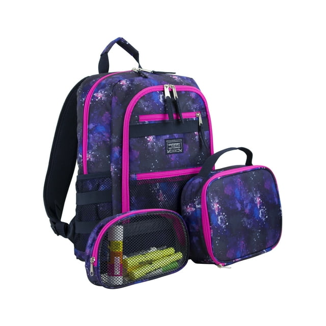 Eastsport Unisex 3-Piece Combo Backpack with Lunch Box and Pouch ...