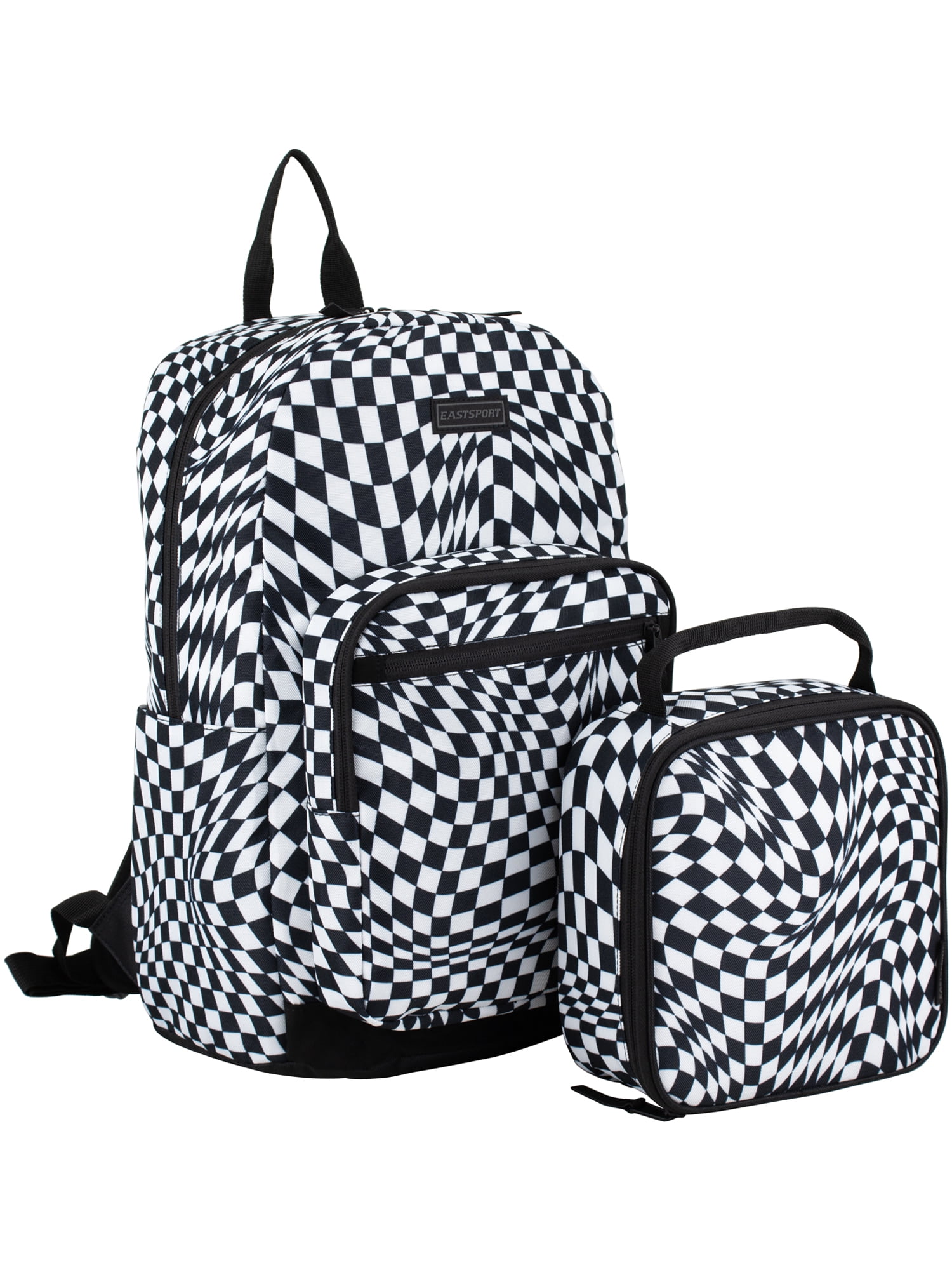 Eastsport Unisex 17" Backpack & Lunch Box 2-Piece Set, Dimensional ...