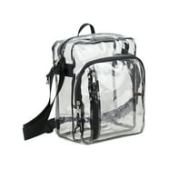 Eastsport Unisex Multi-Purpose Clear Backpack with Front Pocket and ...