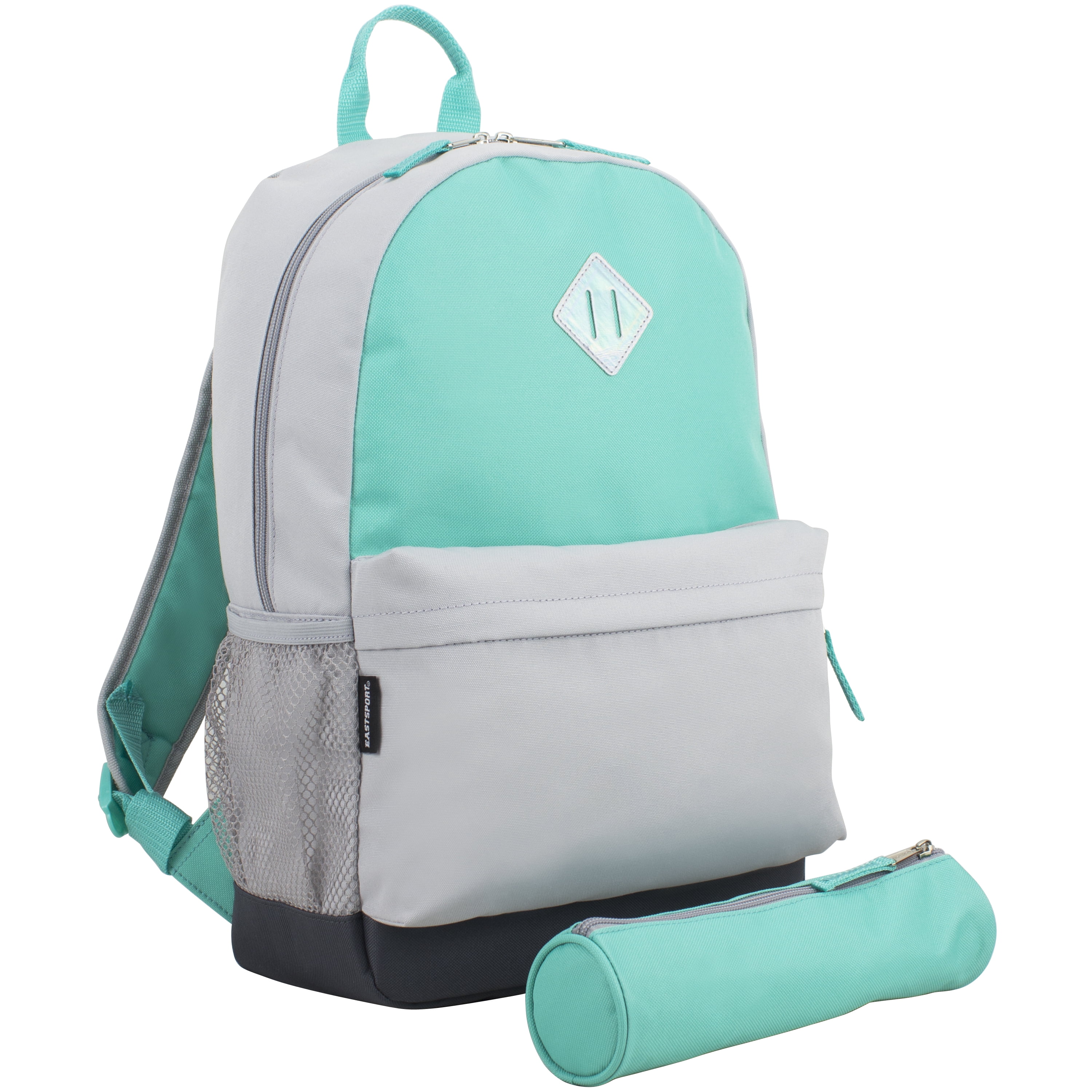 Eastsport Unisex Dome Backpack with Bonus Pouch, Graphite - Walmart.com