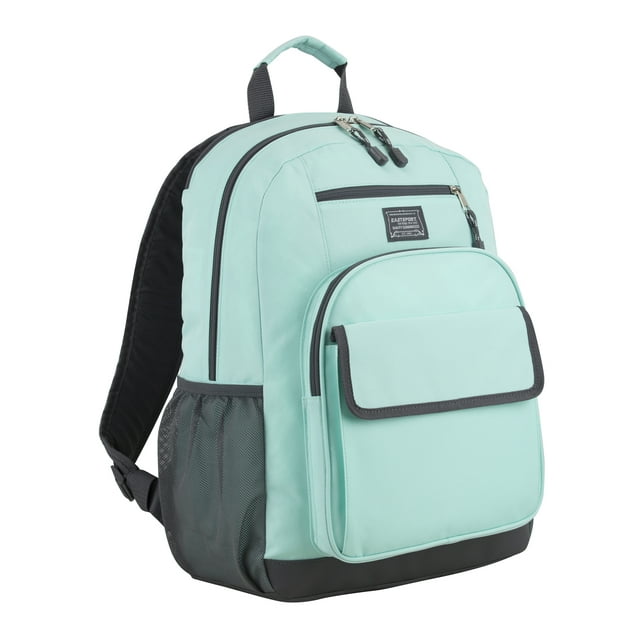 Eastsport Unisex Everyday Tech Backpack, Mint Gray - Walmart.com