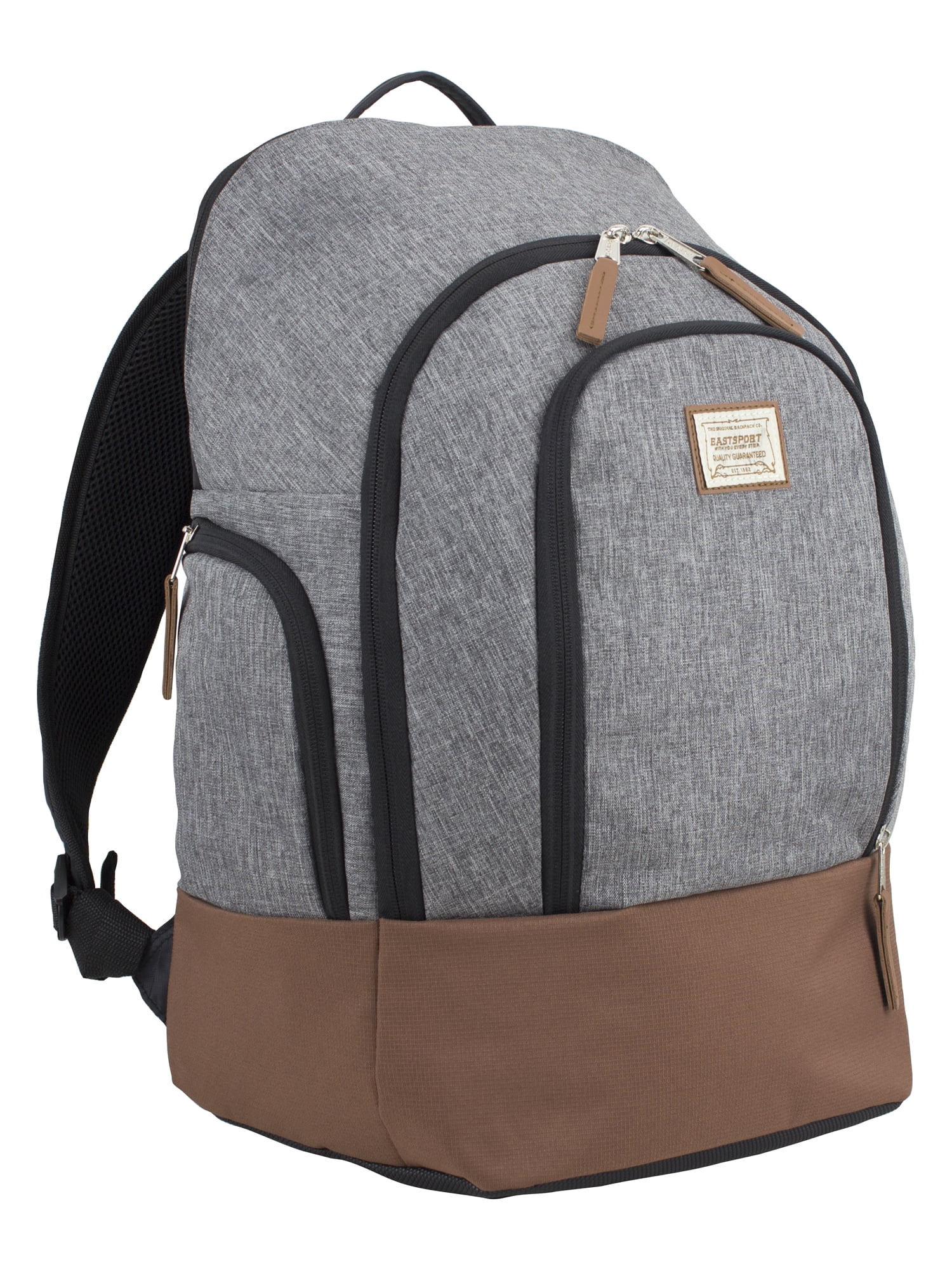 Eastsport Unisex Hi-Tempo Sport Backpack, Gray, Ergonomic, Multiple ...