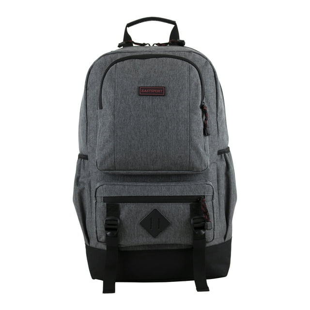 Eastsport Unisex Lexington Laptop Backpack Dark Gray, Heather - Walmart.com