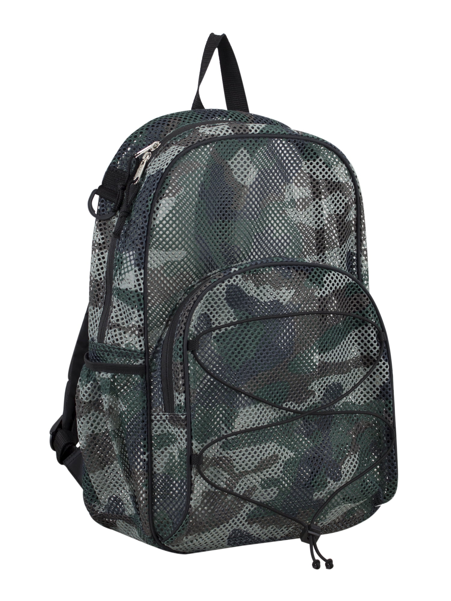 Eastsport Unisex Mesh Bungee Backpack with Padded Shoulder Straps ...