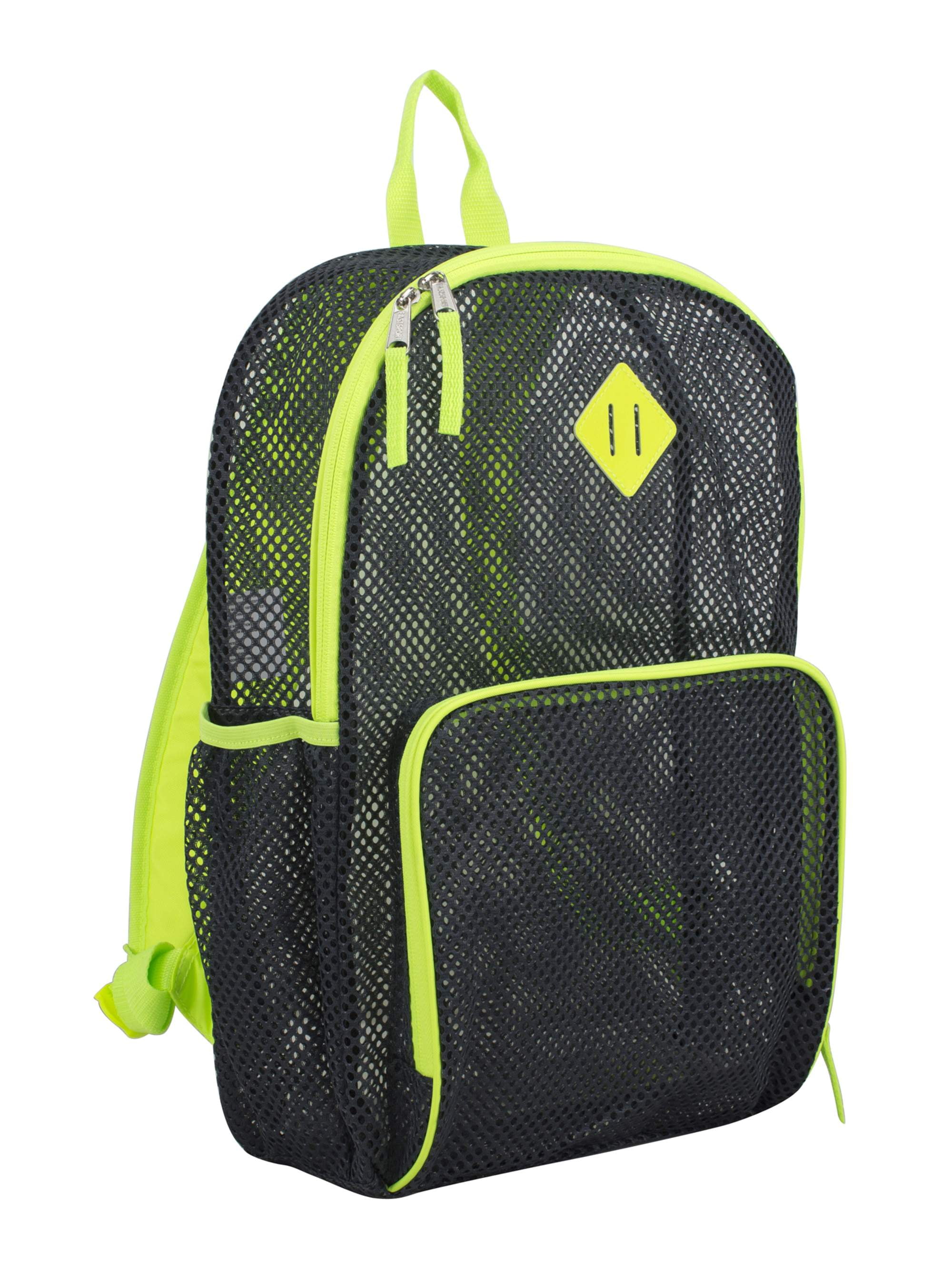 Eastsport Unisex Multi-Purpose Mesh Backpack with Front Pocket Black ...