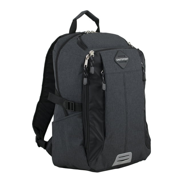 Eastsport Unisex Multi-Purpose Pro Defender Backpack with Exterior Side ...