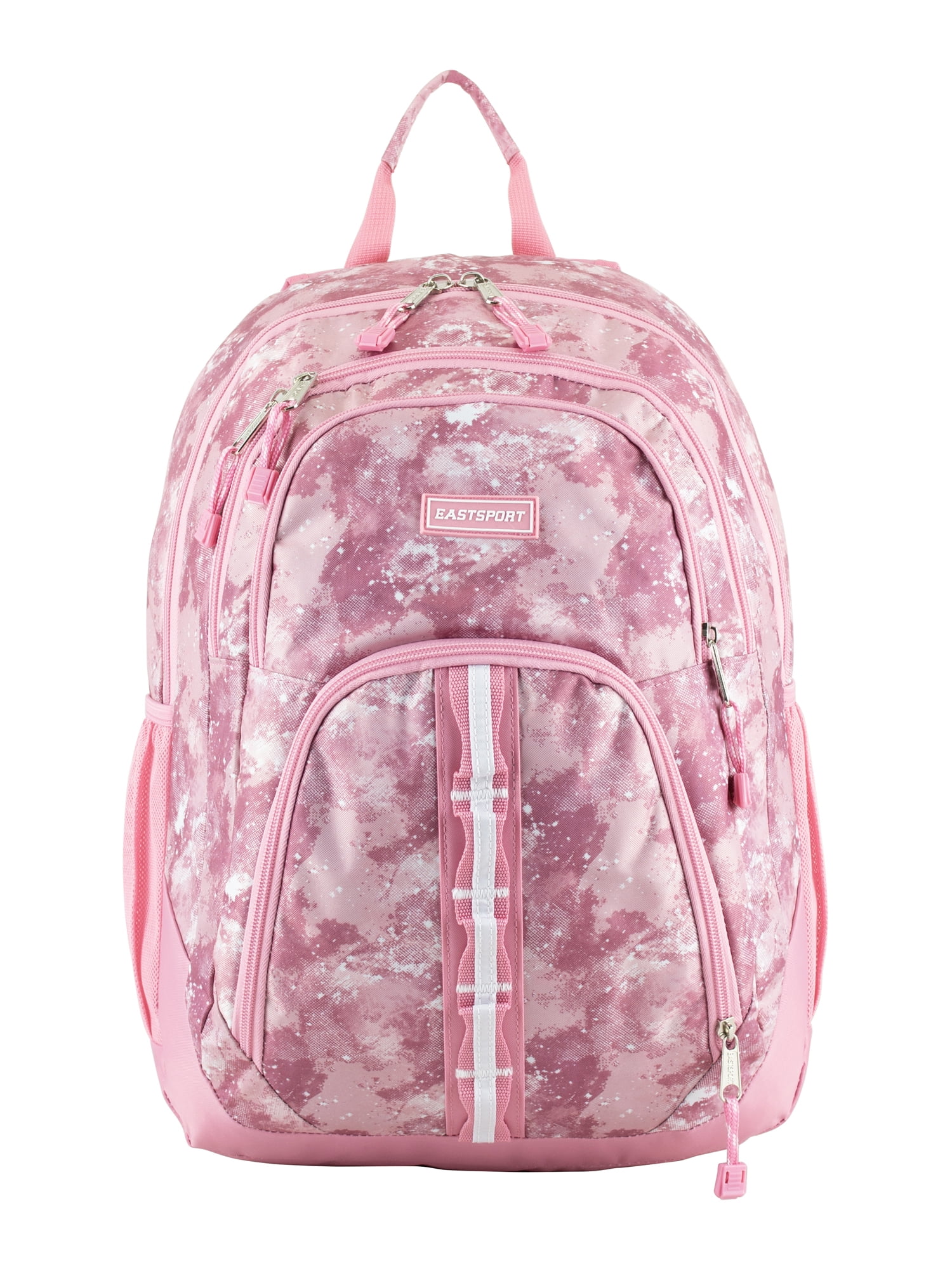 Eastsport Rally Sport 2.0 Backpack Light Pink Galaxy, School Book Bag ...