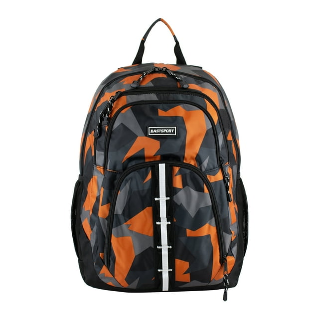 Eastsport Unisex Rally Sport 2.0 Backpack, Red Jagged Shapes - Walmart.com