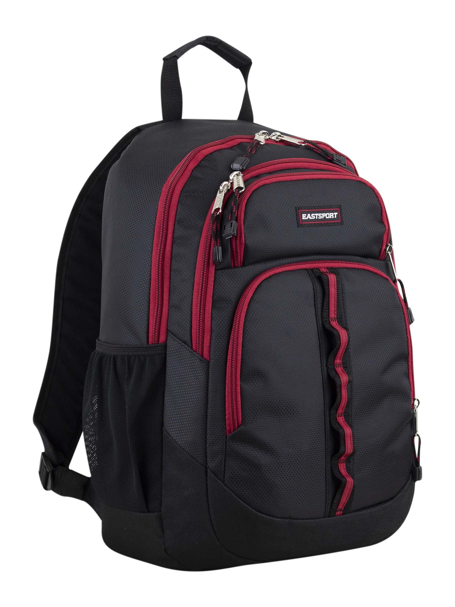Eastsport Unisex Rally Sport Backpack, Black Red - Walmart.com