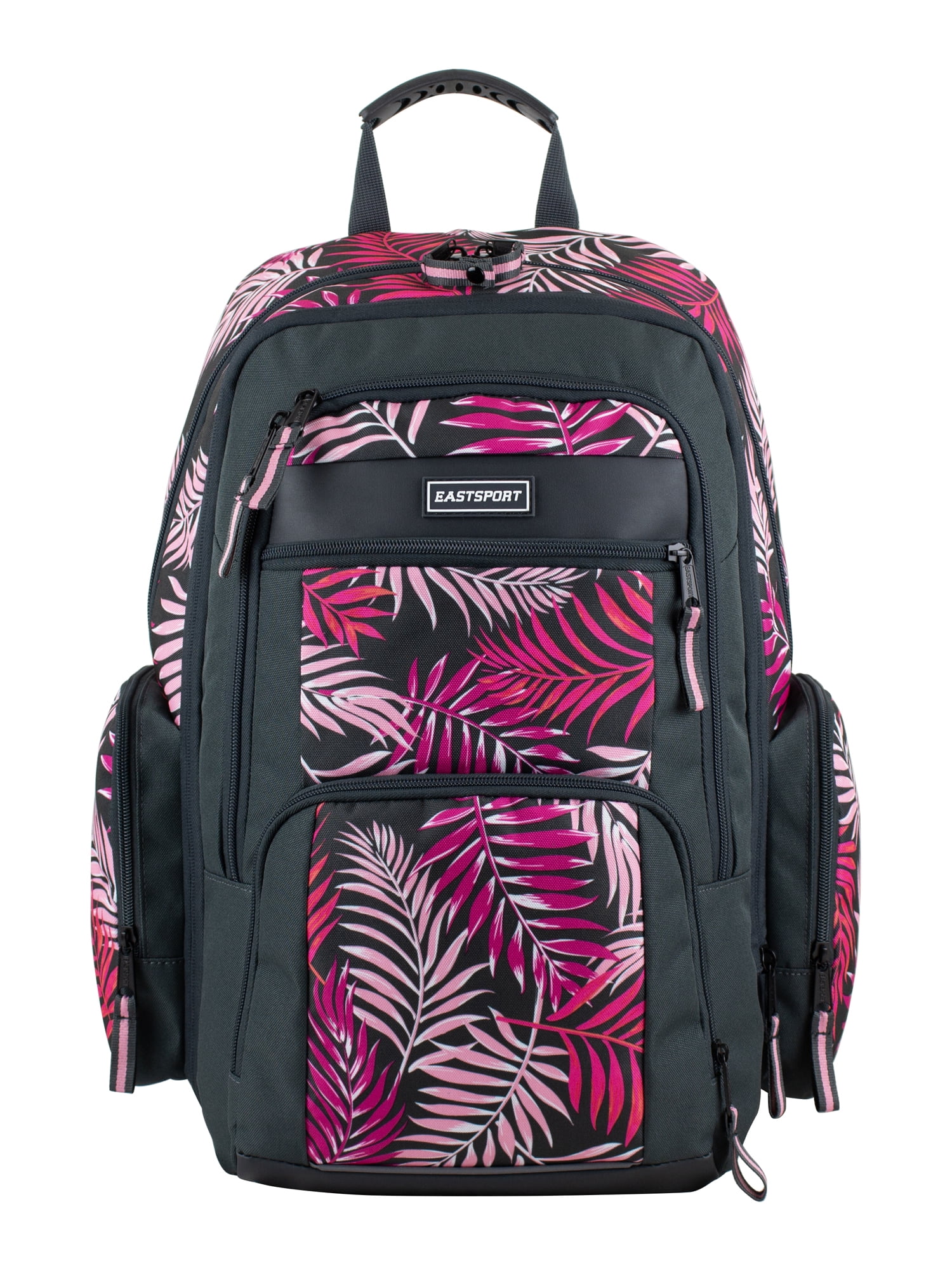 Eastsport Unisex Recycled Expandable Raptor Backpack, Pink Palm - Walmart.com