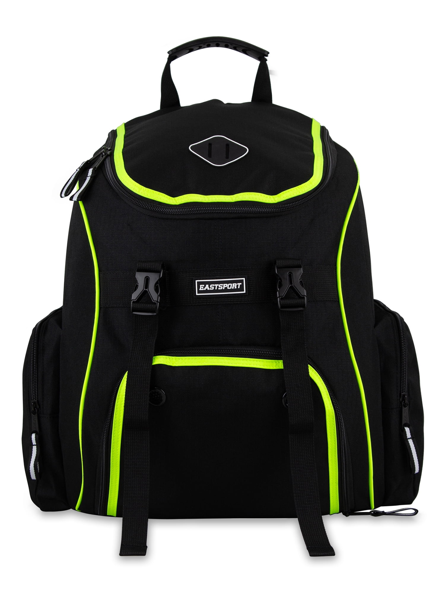 Eastsport Unisex Supersport Backpack Lemon Trim with Laptop Sleeve and ...