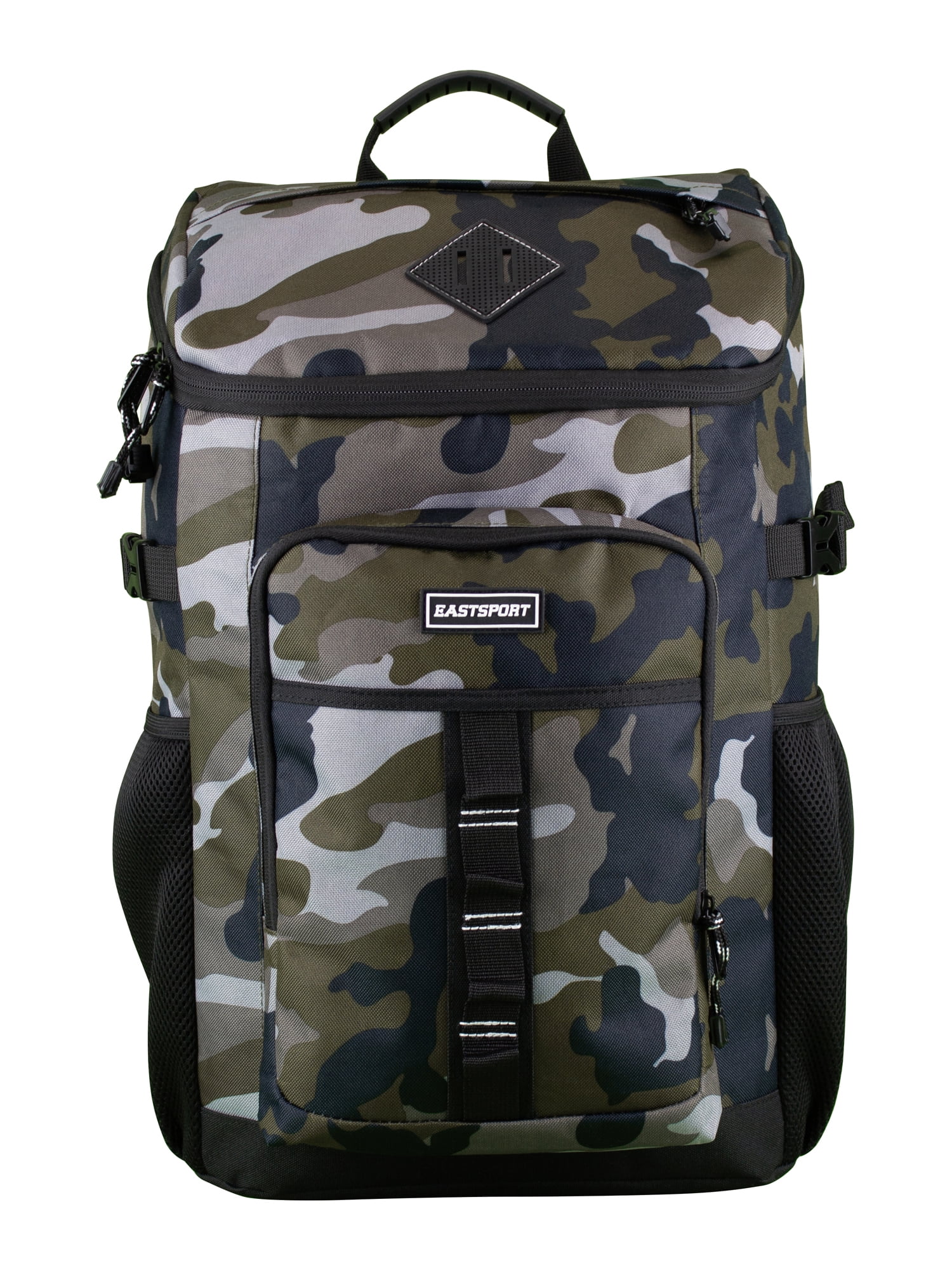 Eastsport Victory Top Loader Military Camo Backpack with Multi-Pockets ...