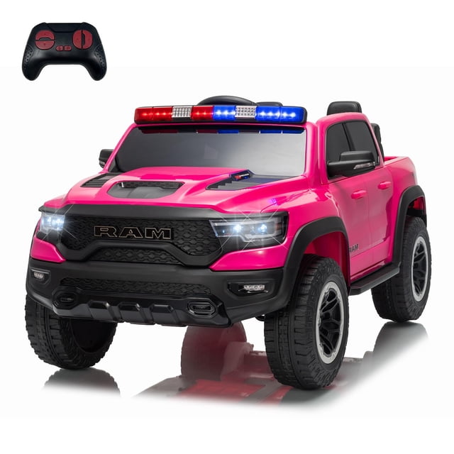Eastvita 12V Licensed RAM Electric Pickup Truck for Kids, Dual Motor ...