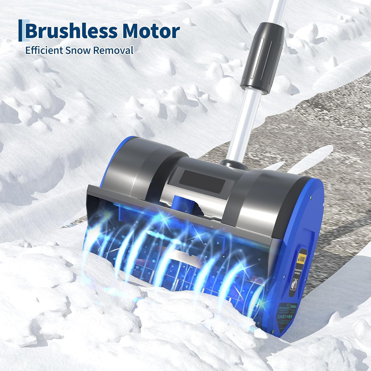 Eastvita Electric Snow Shovel, Cordless Snow Blower, with 20v 4.0Ah ...